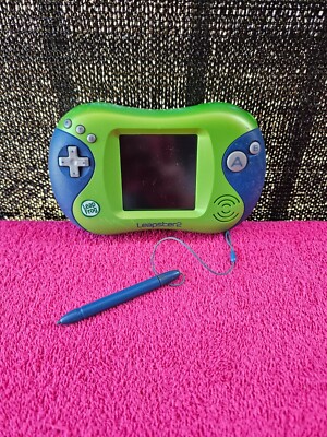 Leapfrog Leapster 2 Learning Game System Kids Handheld Console - Green ...