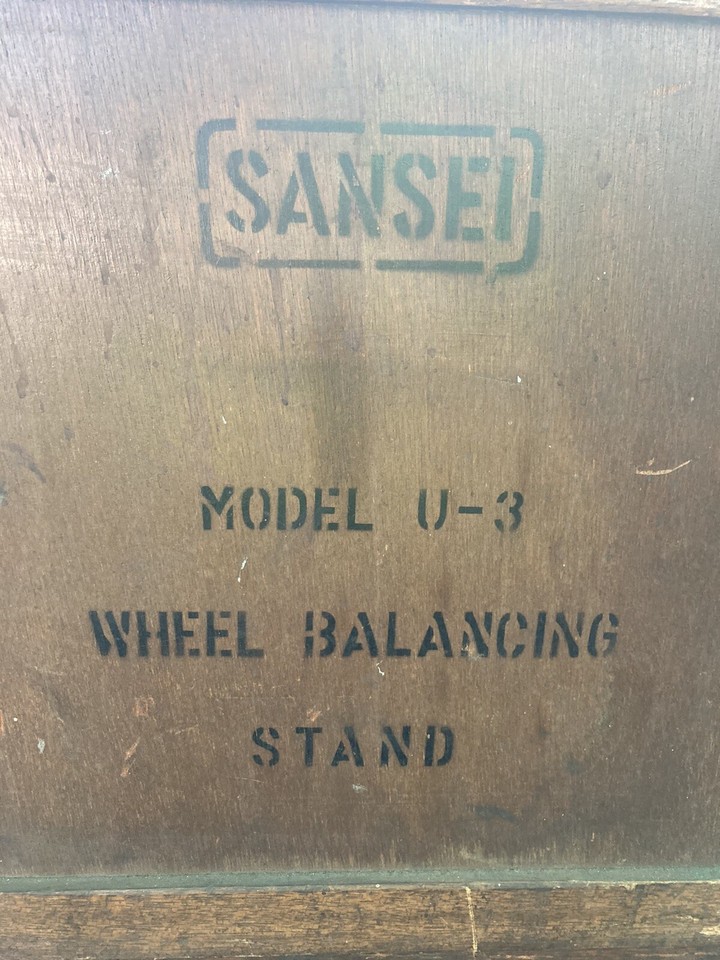 Sansei Wheel Balancing Stand U-3 Grinding Wheel Balancer Machinist Tool ...