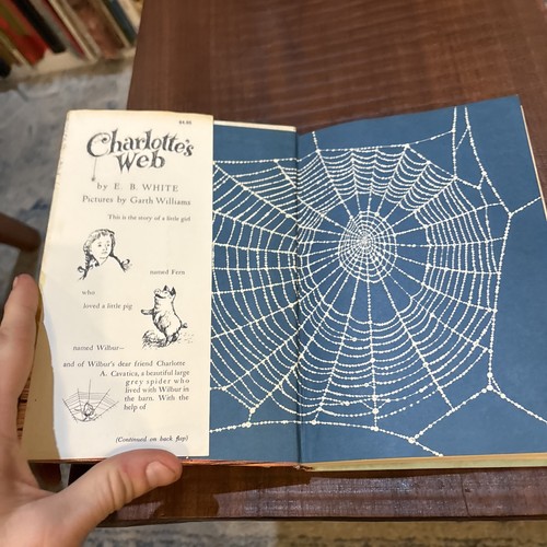 Charlotte's Web E.B. White 1952 First Edition Later Printing 52-9760 HB ...