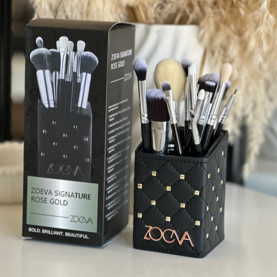 Zoeva 15 Pcs Makeup Brush Set with box Blending Brush for Foundation ...