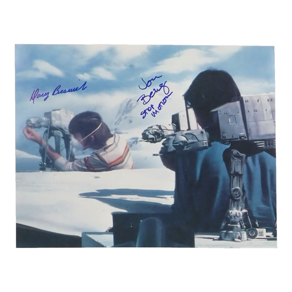 Jon Berg & Doug Beswick Signed (Beckett) "Star Wars" 11x14 Photo ...