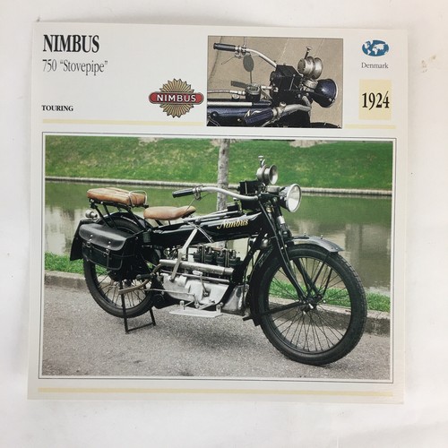 Nimbus 750 "Stovepipe" - 1924 Spec Sheet Info Card | eBay