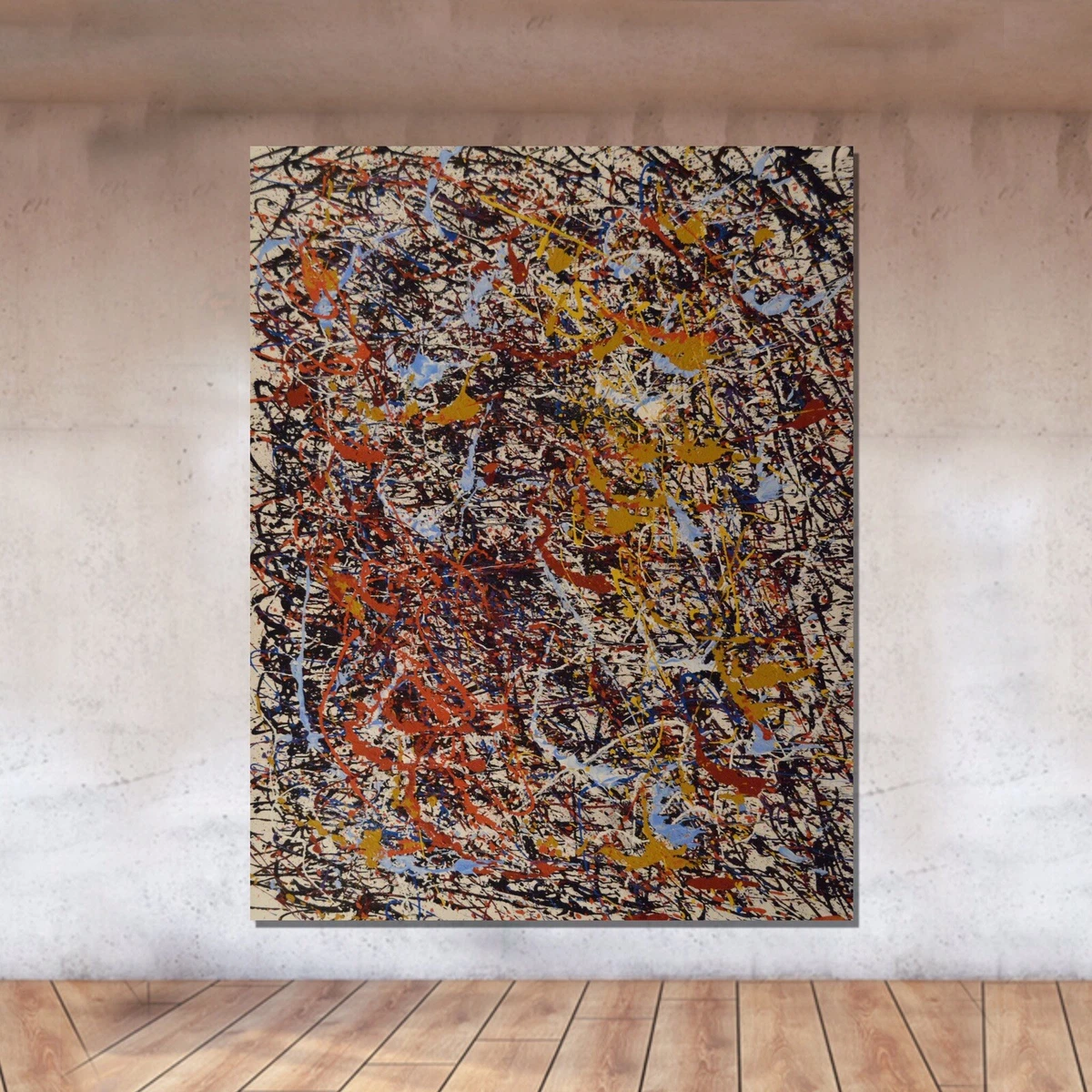 Jackson Pollock Convergence