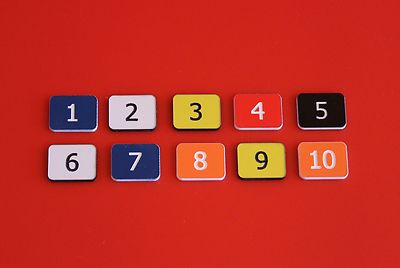 Bird cage number plaques - cage numbers mixed colour packs acrylic ...