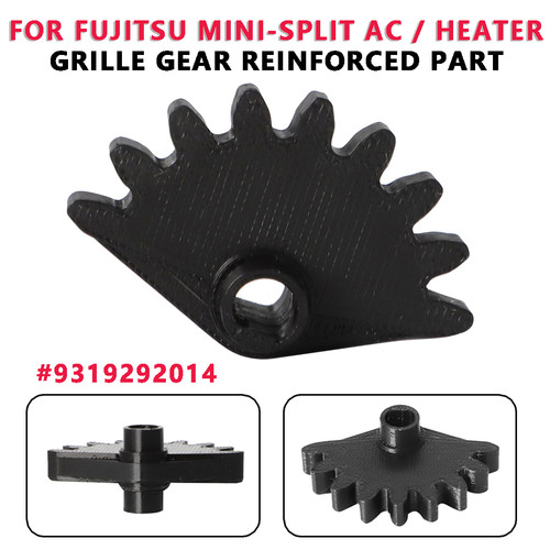 For Fujitsu Mini-Split AC Heater Grille Gear Reinforced Part ...