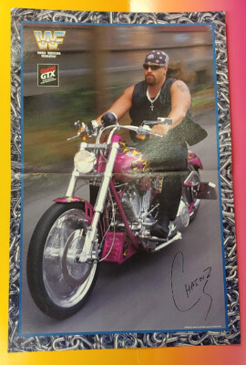 Chainz Chains Wrestler 11" x 14" WWE WWF Wrestling Double Sided Poster ...