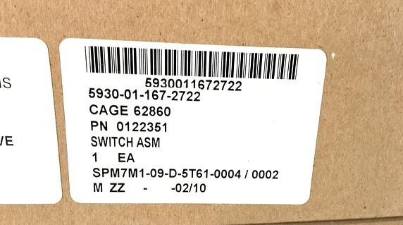 Jacobs Jake Brake Switch 1022351 (14435) Detroit Diesel & Cat 3400 ...