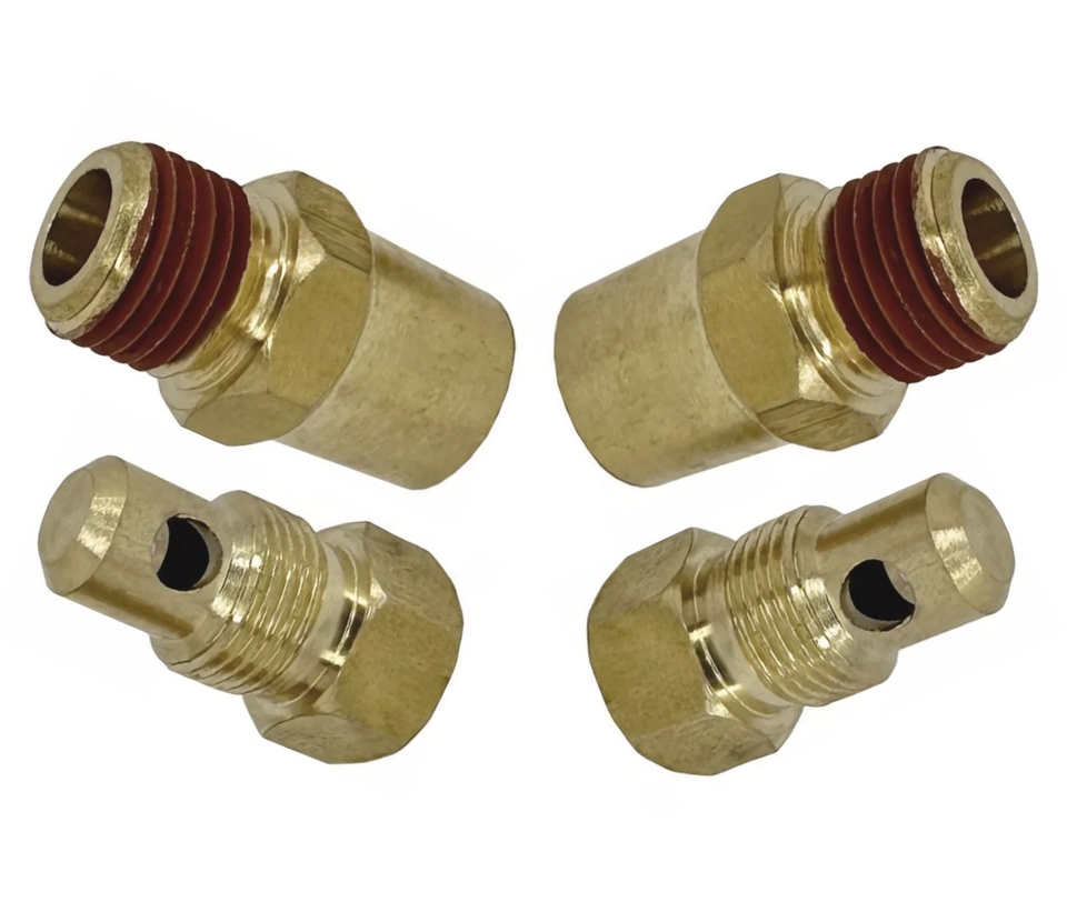 Exhaust Manifold & Engine Block Water Drain Plug Fitting for Mercruiser ...