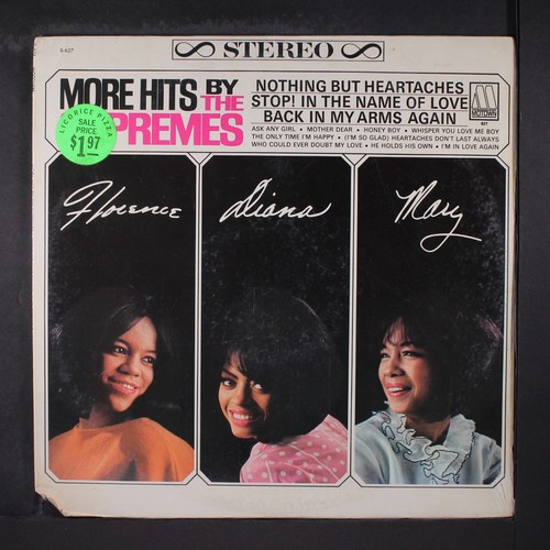 SUPREMES: more hits by the supremes MOTOWN 12" LP 33 RPM Sealed | eBay