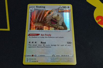 Pokémon TCG Slaking 131/203 Holo Rare- Evolving Skies - NM | eBay