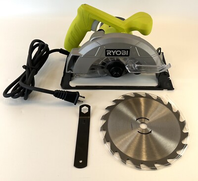 Ryobi Corded 7 1/4 in Circular Saw With Blade And Wrench 13 Amp Model ...
