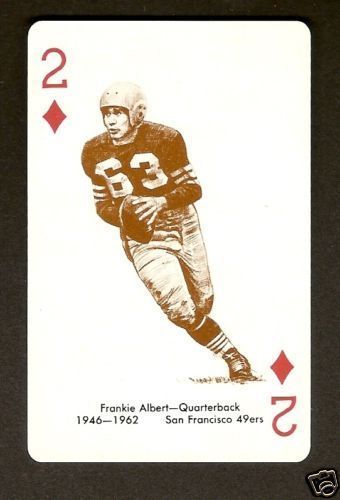 Frankie Albert San Francisco 49ers 1963 NFL Card MINT | eBay
