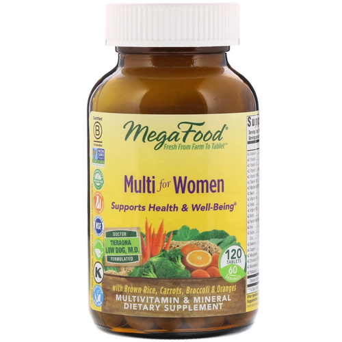 MegaFood, Multi for Women, 120 Tablets | eBay