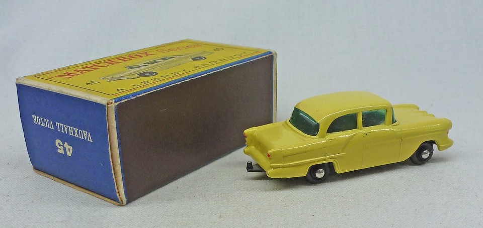 Lesney Matchbox Toys MB45a Vauxhall Victor with BPW & D Type Box | eBay ...