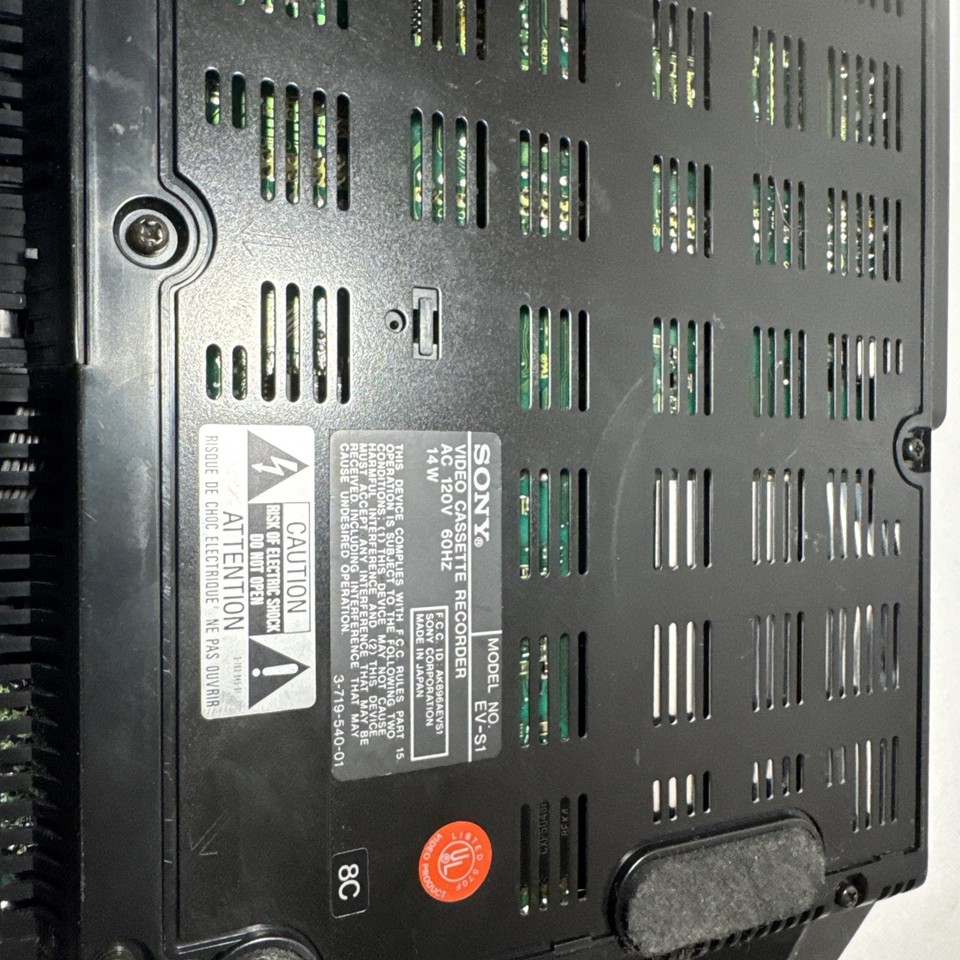 Sony EV-S1 Digital Audio Video Cassette Recorder Video 8 VCR 8mm Transfer | eBay