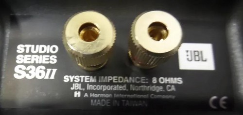 JBL Studio Series S36 Speaker System Black S36AWII - Free Shipping. | eBay