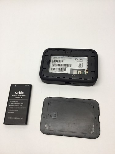 Orbic Mobile Hotspot Wireless Dual Band Internet R500L5 Black Speed 5G ...