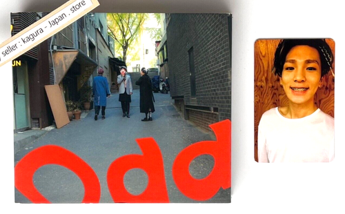 SHINee KEY Odd B ver. 4th Album 2015 CD + Official Photocard + Booklet ...