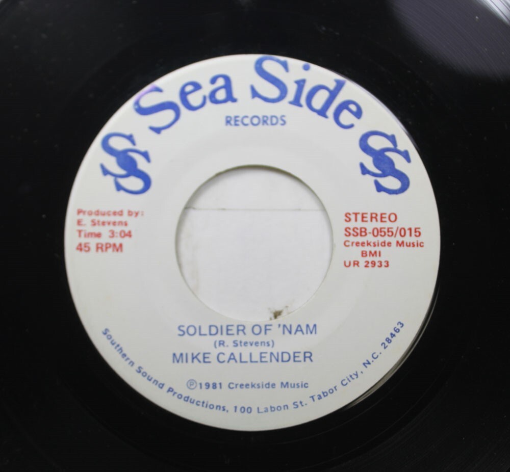 Country NM 45 Mike Callender - Soldier Of 'Nam / Forgotten Lives ...