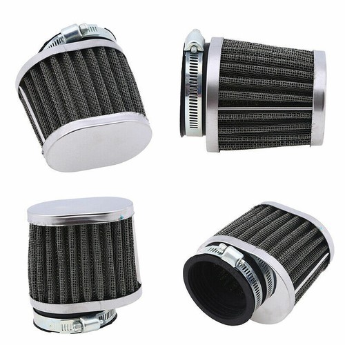 4PCS 50mm Motorcycle Air Filters Intake Cleaner Cone for Honda and ...
