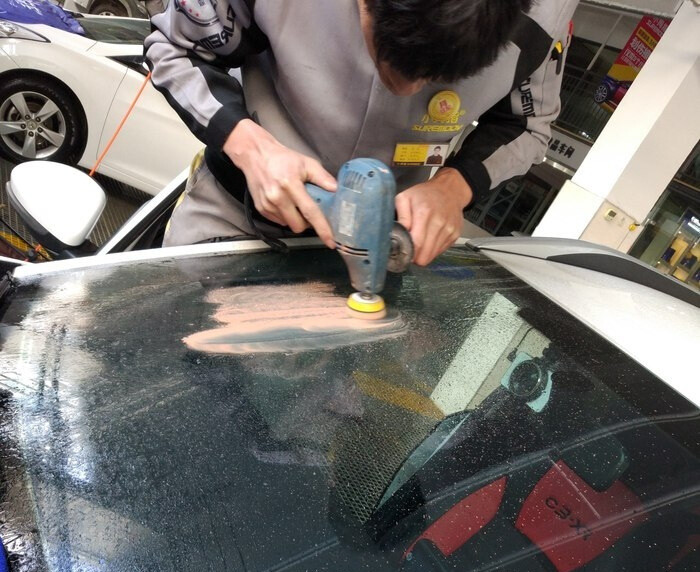 34Pcs Deep Scratch Remover Glass Polishing Kit Car Windscreen Scratch ...