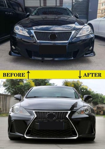 2IS to 4IS For 06-13 Lexus IS250/350/C to 2017+ F-Sport Front Bumper ...