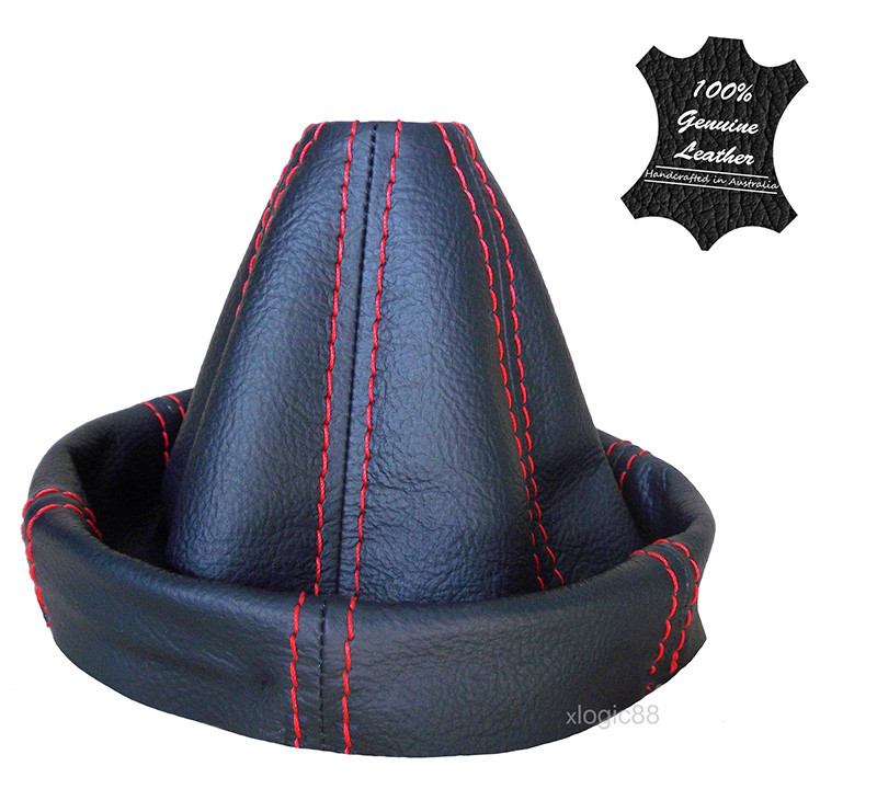 FORD FPV BA LEATHER MANUAL GEAR BOOT XR6 PURSUIT GT-P XR8 GT XR6T - RED ...