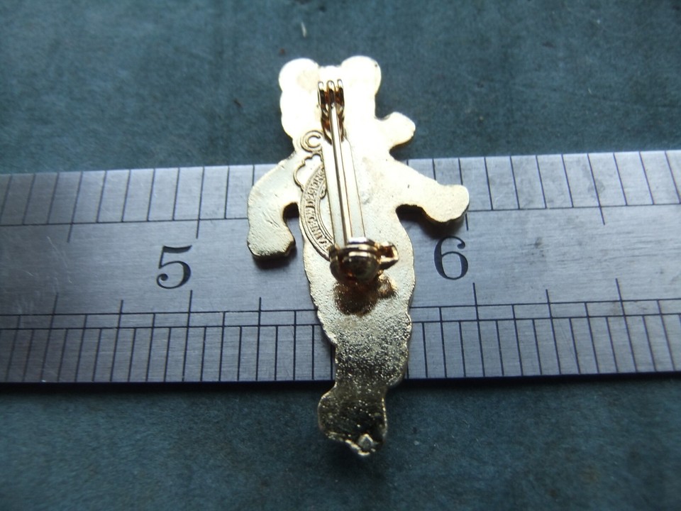 Rupert Bear Badge daily express newspaper cartoon character rainbow ...