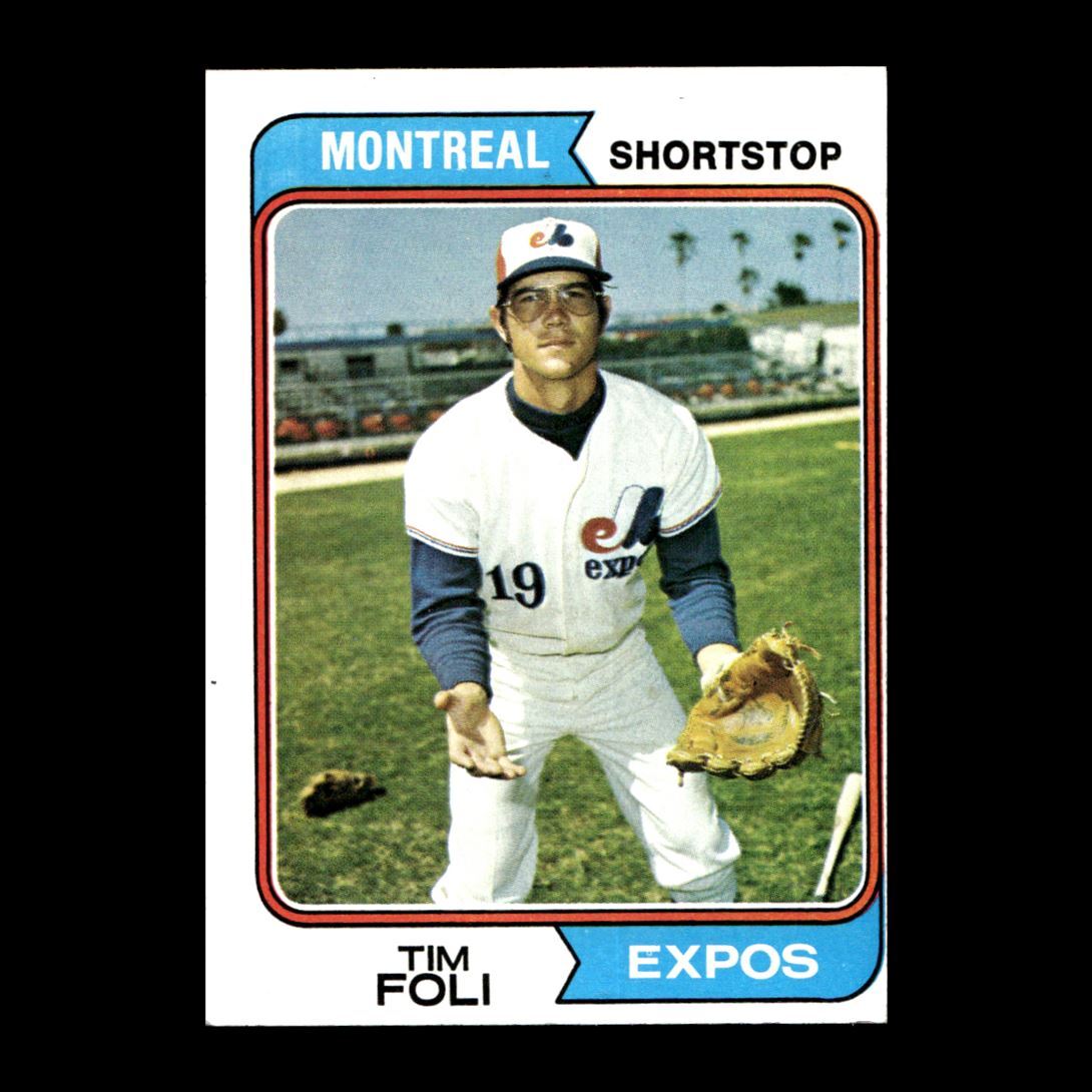 Tim Foli 1974 Topps Montreal Expos #217 GREAT SET BREAK! | eBay