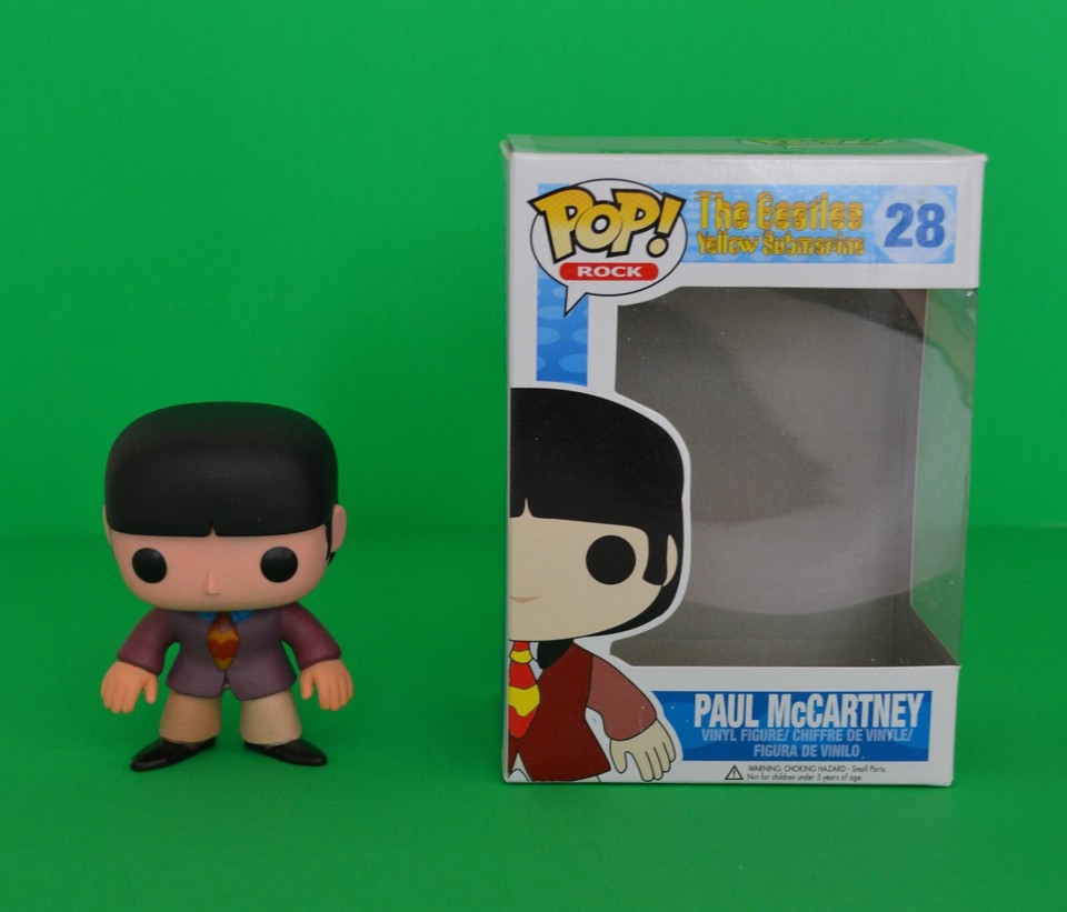 Toy/Hobby-Beatles Funko Pop Rocks Yellow Submarine set of 5 Figurines ...