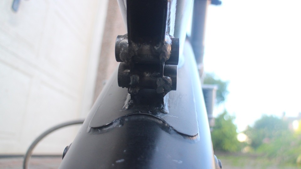 Sachs Madass 125 Frame and V5 With RS 125 Forks Project Monkey Bike Pit ...