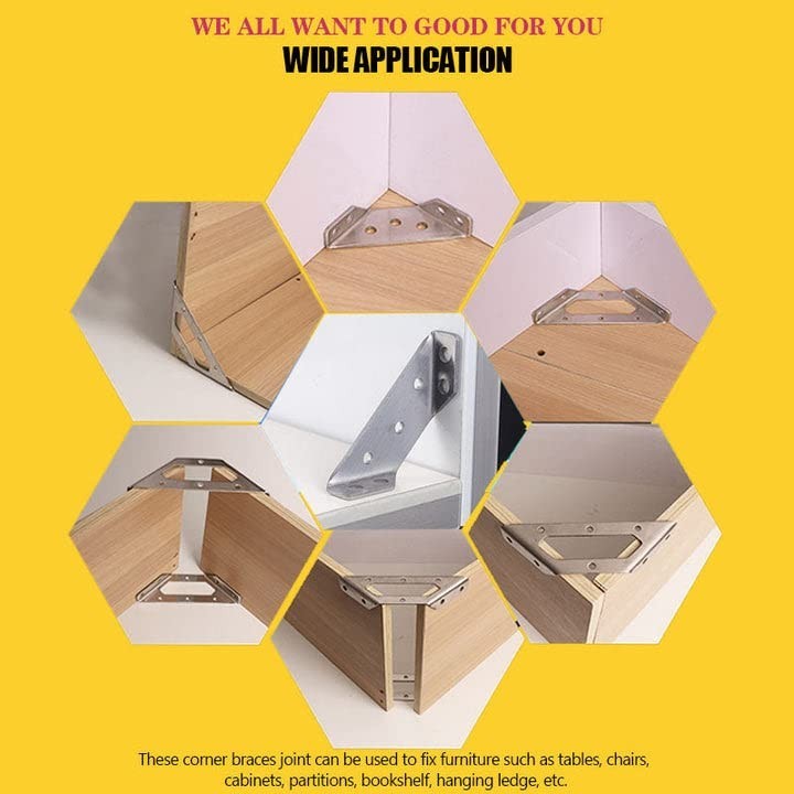 Right Angle Thickened Fixed Triangle Iron Bracket Right Angle Bracket ...