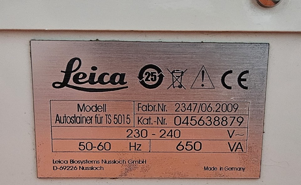 LEICA AUTOSTAINER XL Automated slide stainer | eBay