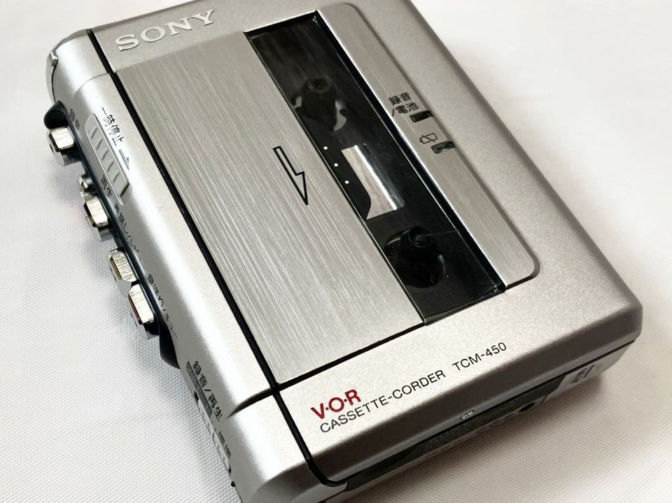 SONY TCM-450 WALKMAN Cassette Tape Recorder Player Portable Working ...