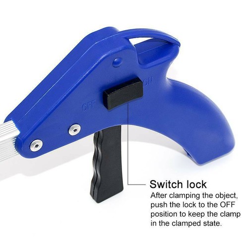 Foldable Pick Up Reaching Claw Gripper Helping Hand Tool Grabber Shoes ...