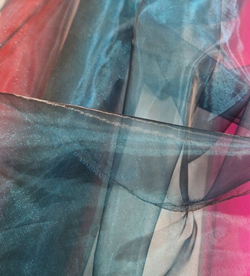 Sheer Organza Fabric Voile Drape Wedding Curtain Material 150cm Wide | eBay