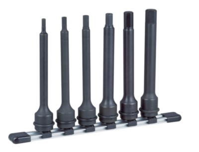 TONE 1/2" IMPACT LONG HEX SOCKET SET (5,6,8,10,12,14mm) HAH406L | eBay