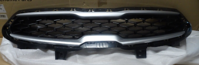 2019 2020 Kia Forte OEM Upper Bumper Grille Black & Silver P/N 86350 ...