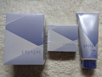 Avon Crystal Aura Set, Eau De Parfum 50mL Body Lotion 200mL Shimmering ...