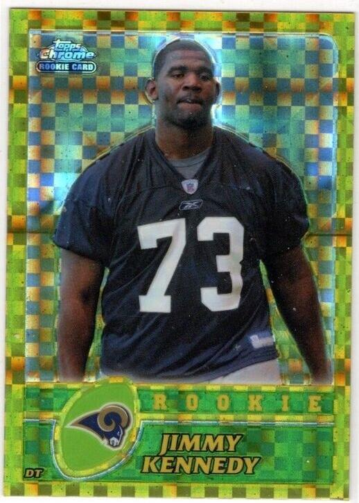 2003 Topps Chrome - Rookie Jimmy Kennedy #193 Gold X-Fractor /101 (RC ...