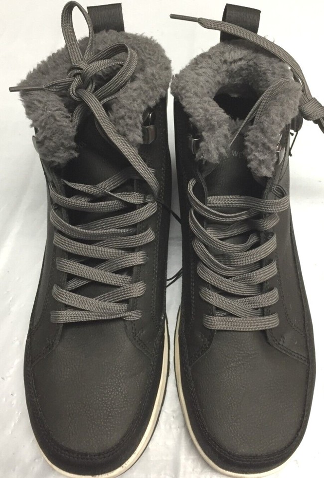 Weatherproof Men's Logjam Memory Foam Sneaker Men's Boots DARK GRAY ...