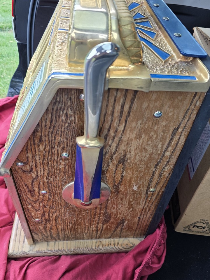 Vintage Mills 25 Cent War Eagle Slot Machine w/ Manual *AS IS* | eBay