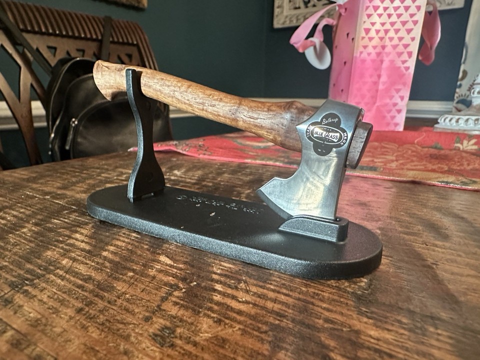 Micro Mini Axe Tribute Belknap Blue Grass Hatchet Package Letter Opener ...