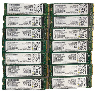 Lot of 14 MIXED Models SK Hynix HFS256G39TNH-73A0A BB 256GB 2280 Gen3 M ...