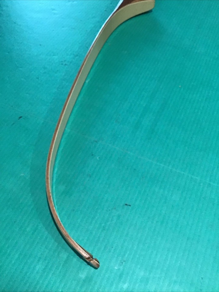 Vintage York Archery Super Crest Recurve Bow 42# - 28", 66" twisted ...