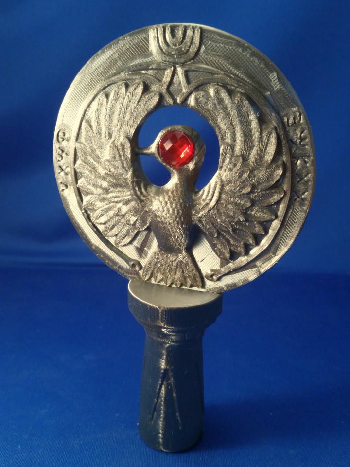 Staff of Ra Headpiece - Full Scale | eBay