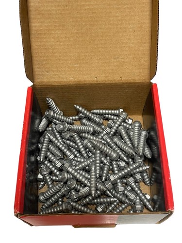 HILTI Kwik Con II+ 1/4 x 1 1/4 Torx IHWH S/S Concrete Screws 100 Count ...