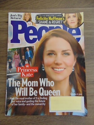 PEOPLE Magazine September 23 2019 Princess Kate Rosanne Cash Margaret ...
