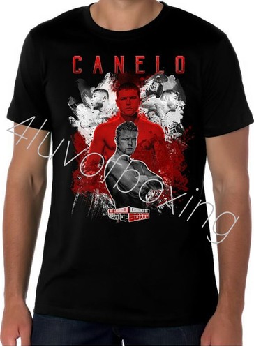 Canelo Alvarez Warrior Boxing shirt apparel 4LUVofBOXING BK tee new | eBay