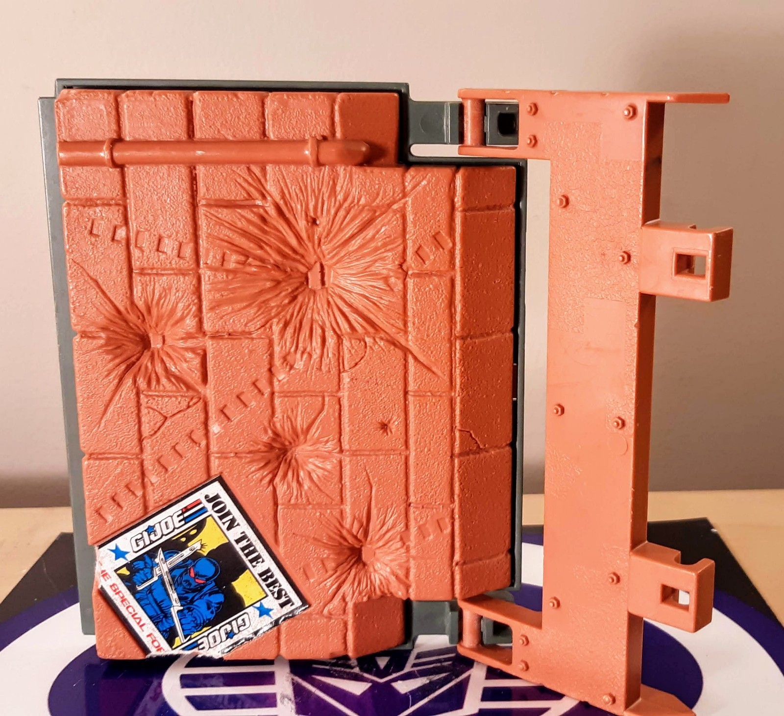 GI JOE FORT AMERICA PANEL PART 1992 G.I. JOE ARAH NICE SHAPE | eBay